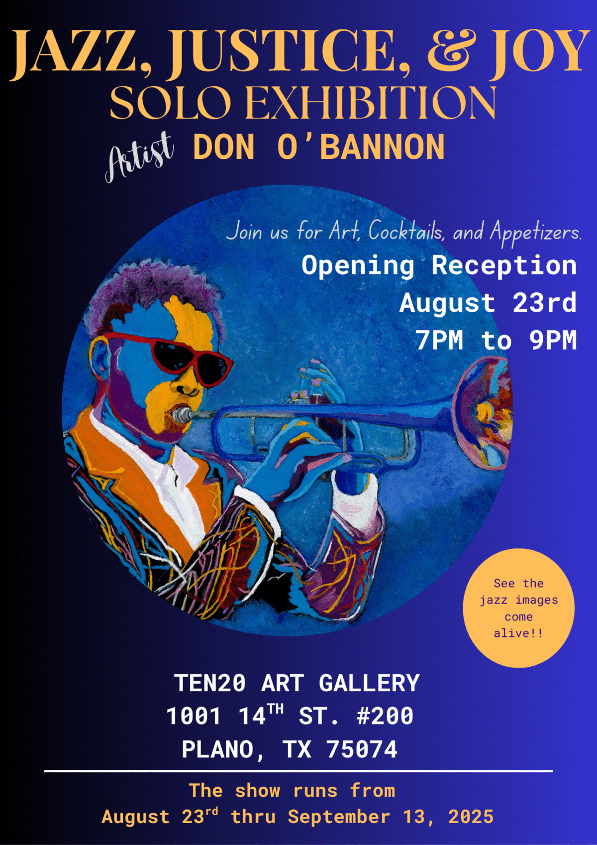 “Jazz, Justice, and Joy” – Downtown Plano